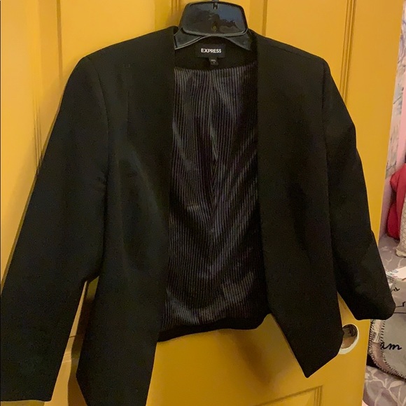 Express | Jackets & Coats | Express Cropped Blazer | Poshmark